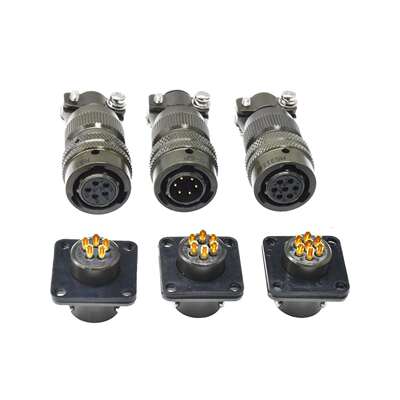 西赛姆MS26482系列航空插头PT06/YH3116F/MS3116F卡扣式连接器