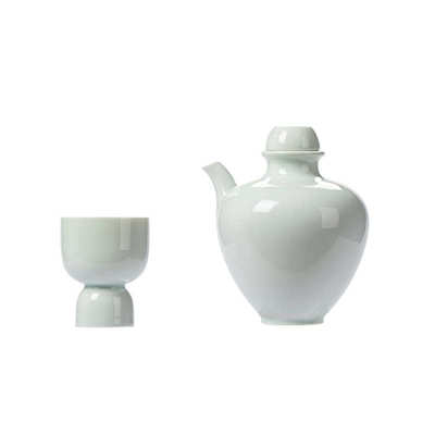 中式复古陶瓷酒具套装家用一口白酒杯小酌一人独饮酒器酒蛊酒壶