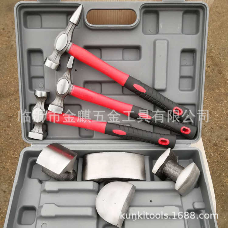 修车件套钣修车七七 厂家供应金工 件套钣金锤七具件套锤工具