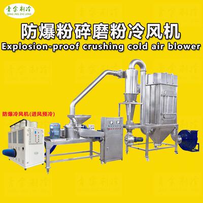 粉尘车间磨粉防爆冷风机Explosion-proof风冷式工业冷风机
