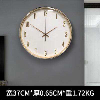 现代家简约钟用时尚表挂墙客厅挂大气创英意21024时钟轻奢个性静