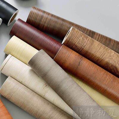 Table paper sticker self-adhesive wallpaper imitation wood