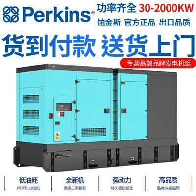Perkins20KVA柴油发电机组开架式电源发电机大功率静音三相
