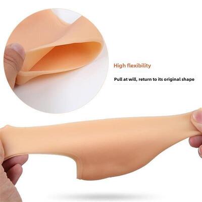 silicone heel protector heel crack guard sleeve foot