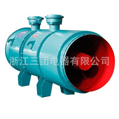FBD矿用防爆对旋轴流风机矿用隔爆型压入式隧道煤矿局部通风机
