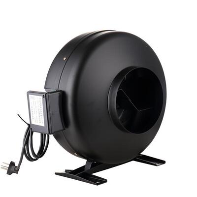 圆化形管道同机厨房抽风机低风噪音空气净排风机通风7441送轴风机