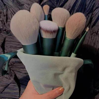 13-Piece Soft Makeup Brush Set Mixed