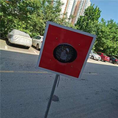 铁路太阳能土挡灯 组合式光控太阳能 行车安全警示车挡表示器