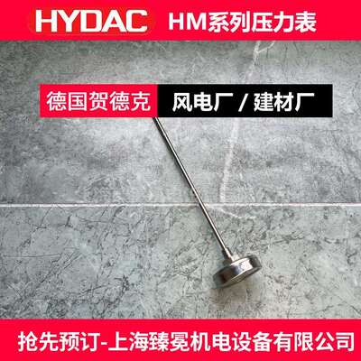 贺德克HM100-60-R-M20*1.5压力表hydac可测量流体压力