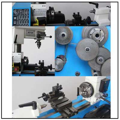 CZX125工具机AT125车钻铣一体机床家用钻铣一体机台式钻铣床厂家