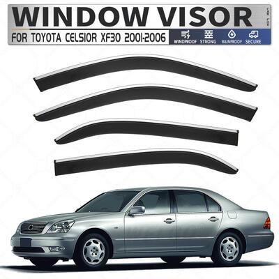 适用于丰田Celsior晴雨挡遮阳板ToyotaCelsiorWindowvisor