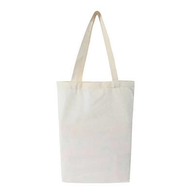 新款直销TPFB05#涤棉有底帆布袋否是通用包装白色-35*40*10。便携
