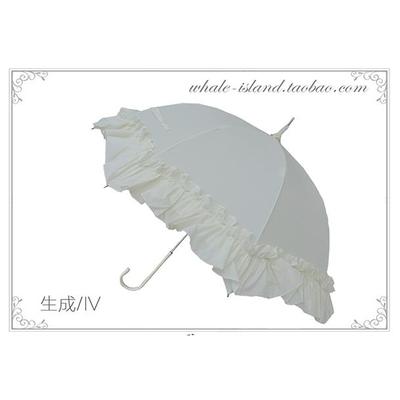 「Whale Island」#少女病# 长柄女式 防晒 洋伞 防紫外线 晴雨伞