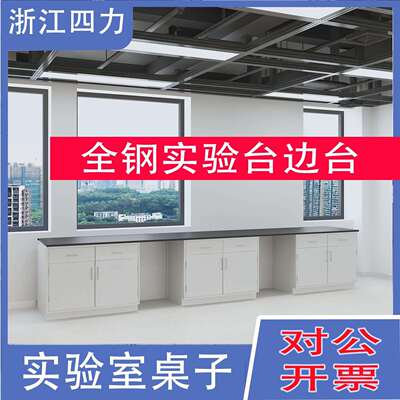 沃林沃验台边化板全钢实中央台沃林沃化学物理实验桌台实验室台