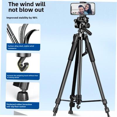 Tripod stand for Phone camera Holder mount Bluetooth remote