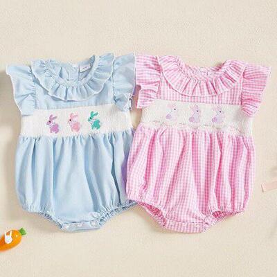 Pink Cross and Vine Smocked Beverly Dress