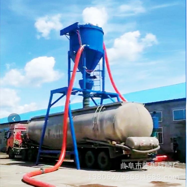 水泥粉装车负压吸灰机吨包炭黑自吸式气力输送机矿粉吸料输送机