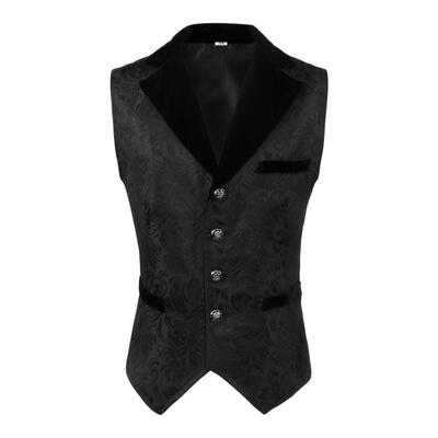 M 74863 V neck solid casual waistcoat V 领纯色休闲马甲