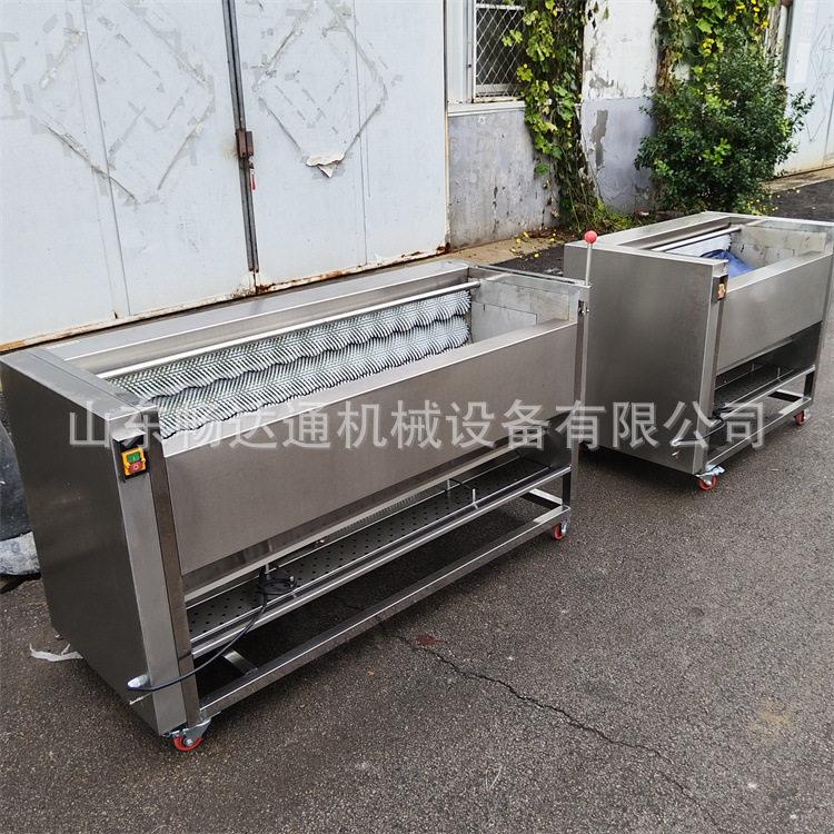 全自动毛辊清洗机土豆萝卜材清洗加工农产品根茎去泥清洗机