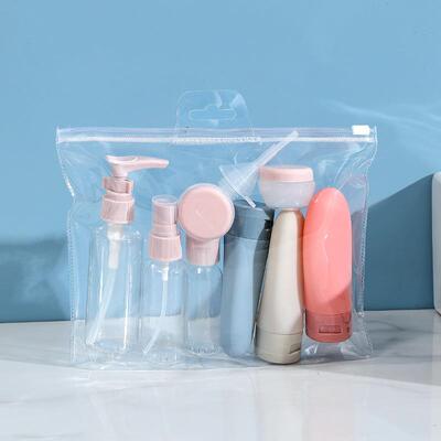 Travel Bottle Set for Lotion, Shampoo, Body Wash, Perfume, S