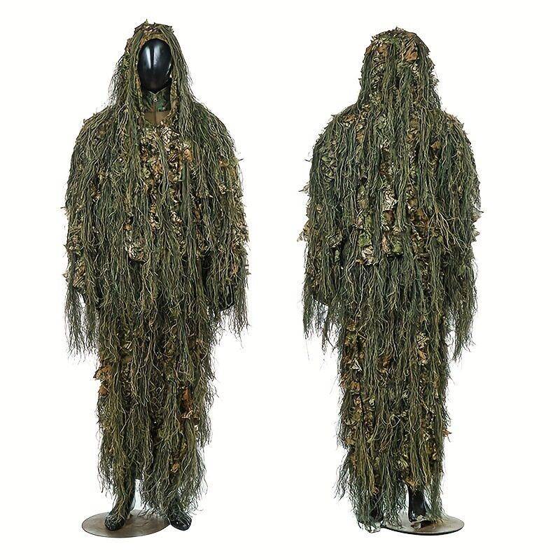 Q 28078 Jungle Camouflage 吉利服 树叶伪装吉利服跨境