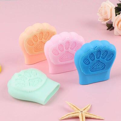 Bath Brushes Massage Wash Pad Silicone Exfoliating Blackhead