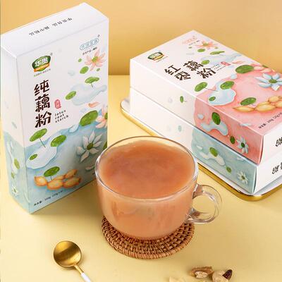 洪湖特产藕粉,华贵莲藕粉,湖北农家藕粉,原味莲藕粉,红枣味莲藕粉