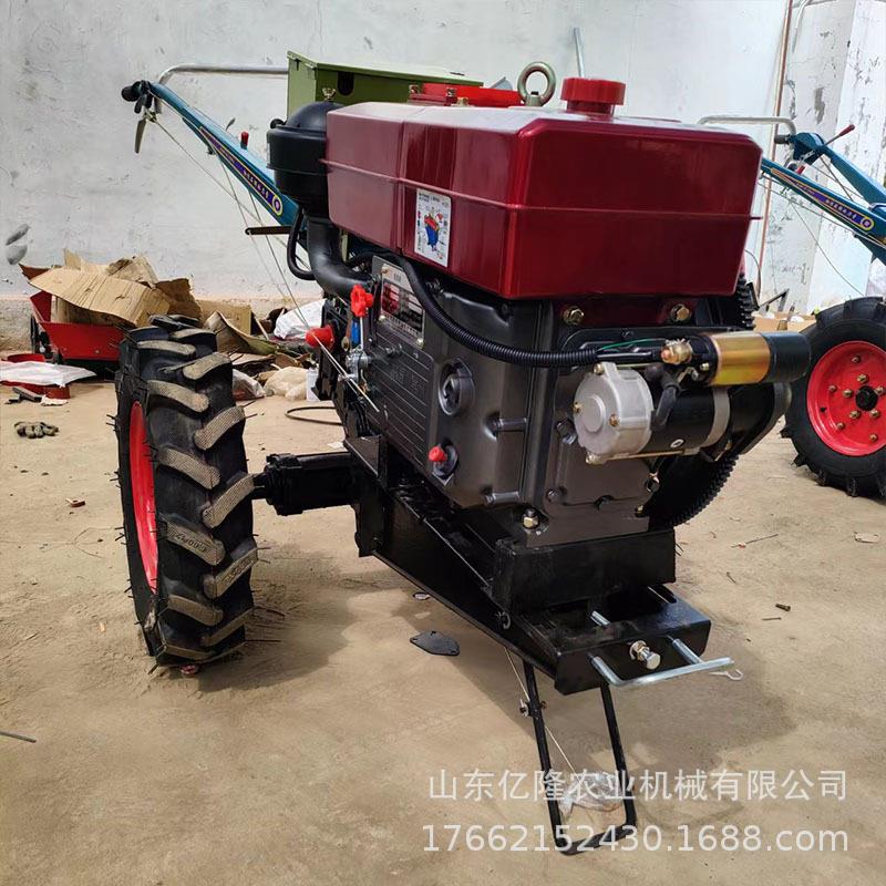 水田手扶式旋耕机 农用手扶拖拉机 山地锄草翻地机价格