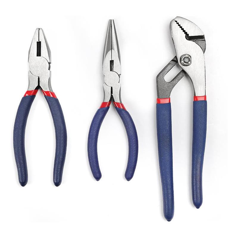 热销125件家用工具套件DIY家用多功能五金工具套装工具袋套件