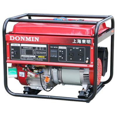 东明DONMIN单相5kw小型便携式汽油发电机电启动DM6500CXD-1