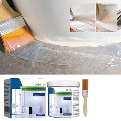 Jue-Fish Transparent Waterproof Adhesive: Transparent waterp