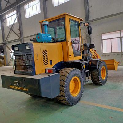 果园多功能轮式载机抓一机多NFV用木机小型铲车920装油四驱燃装载