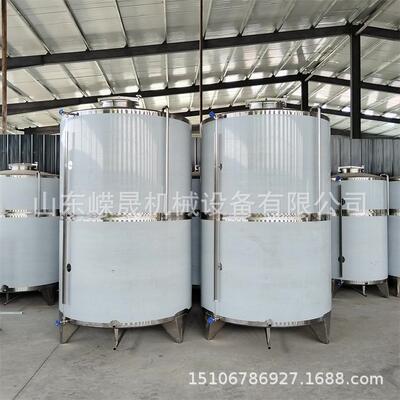 5立方储酒罐 304不锈钢储罐 食品级储存罐 鸡尾酒苹果酒储蓄设备