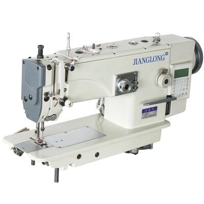 江龙1530人字平缝车曲折缝自动剪线倒缝琦星电控电脑一体缝纫机