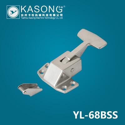 卡松不锈钢把手YL-68BSS冷库拉手 环境试验设备配件锁 试验门锁