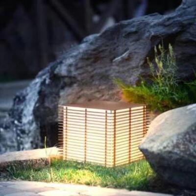户外太园能草景地灯阳别0504墅庭院防水落地灯室外花园林观灯草坪
