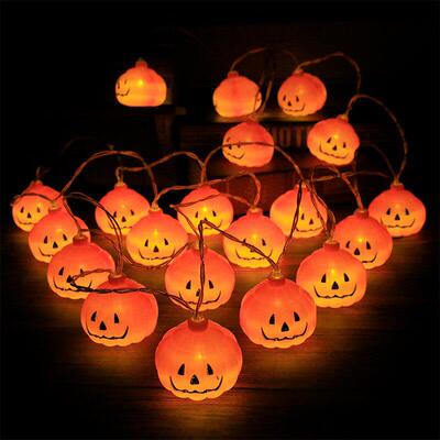 Halloween Decorations Pumpkin LED String Lights Lamp DIY