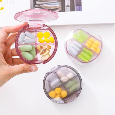 Portable Pill Box for a Week's Use in Japan - Compact and Se