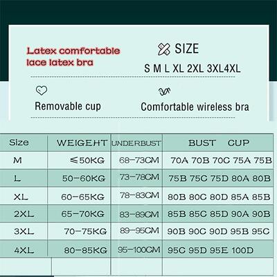 Dorpshipping 3PCS/lot Latex Plus Latex Bra Seamless Bras For