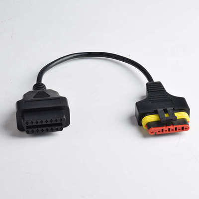 OBD 16pin to 6 pin for Benelli Motorcycle 6Pin摩托贝纳利6针