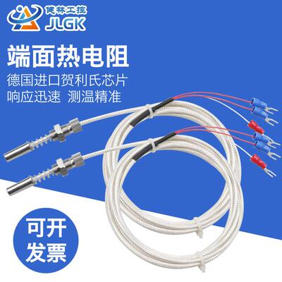 端面热电阻WZPM-201轴瓦测温监视器pt100温度感测器螺纹热电阻轴