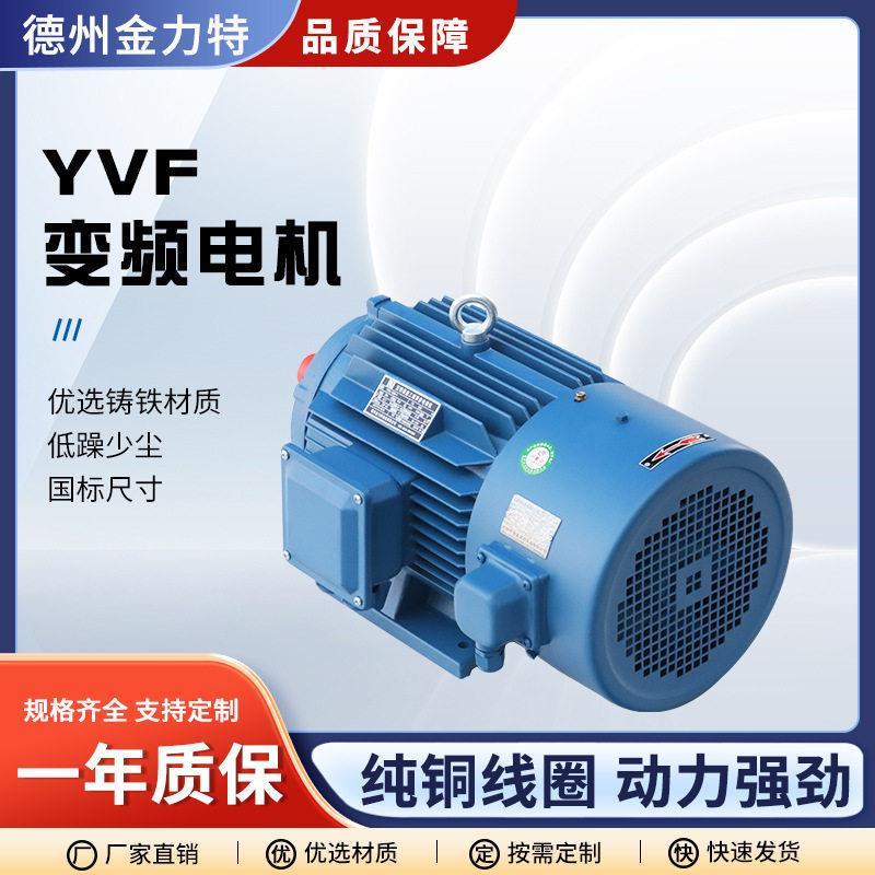 供应大功率电机YVF2-132M-4-7.5w YVF变频调速三相异步电动机