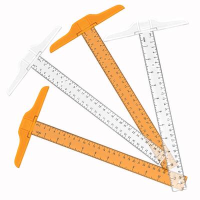 绘图尺30cm T型尺 T形尺 设计尺 丁型尺 丁字尺 学生设计美术用品
