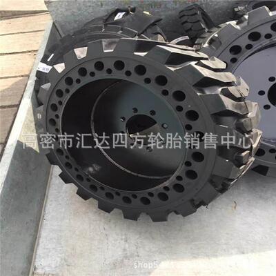 实心叉车轮胎10-16.5 12-16.5工程轮胎 装载机实心胎33x6x11