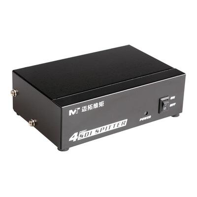 迈拓维矩4口SDI分配器1进4出安防监控支持SD HD 3G-SDI MT-SD104