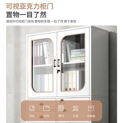 r^办件公地室文柜资料XIW柜置物柜木质凭证柜档案落办公柜储物柜