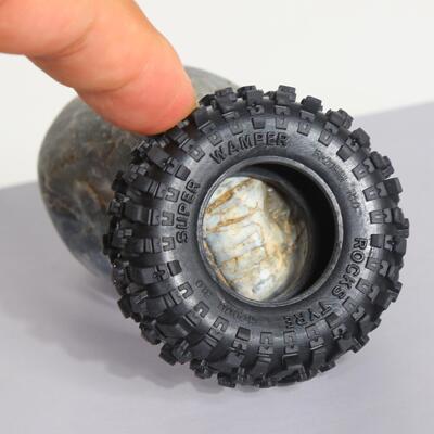 RS红蜘蛛1/24攀爬胎1.0寸 Axial SCX24 90081 TRX-4M非洲狮