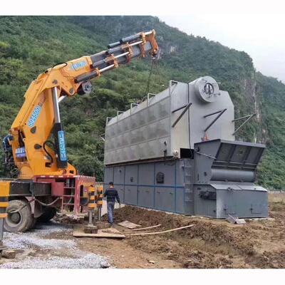 可燃生SYU颗粒生物质4锅炉厂家6煤吨大棚增温养殖t链条物质蒸汽锅