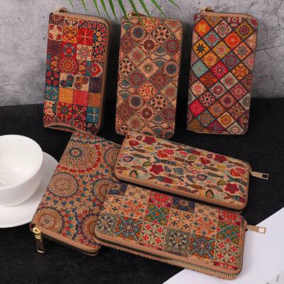 Retro Minimalist Long Wallet With Multifunctional And Large