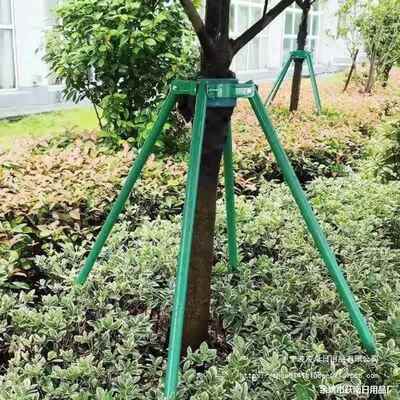 园绿化树木支撑架子加林厚防锈镀架锌风防防倒支CXU子扶树固定器